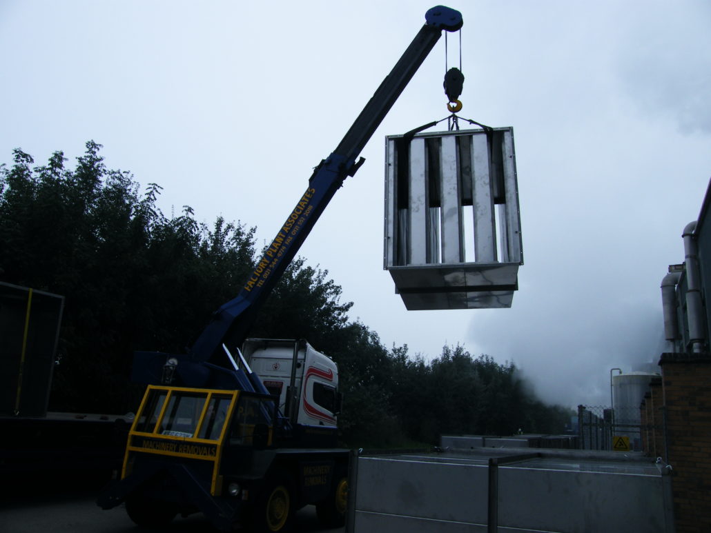 Machine Removal After Fire Damage | Factory Plant Associates