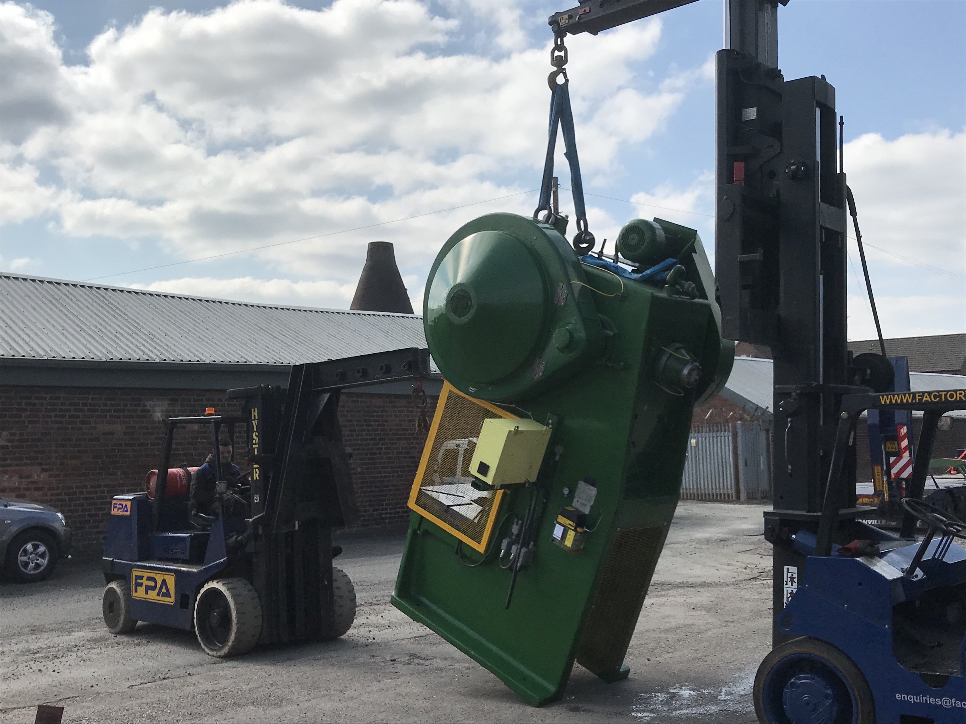 A Guide to Safely Moving Machinery and Heavy Equipment | Factory Plant ...